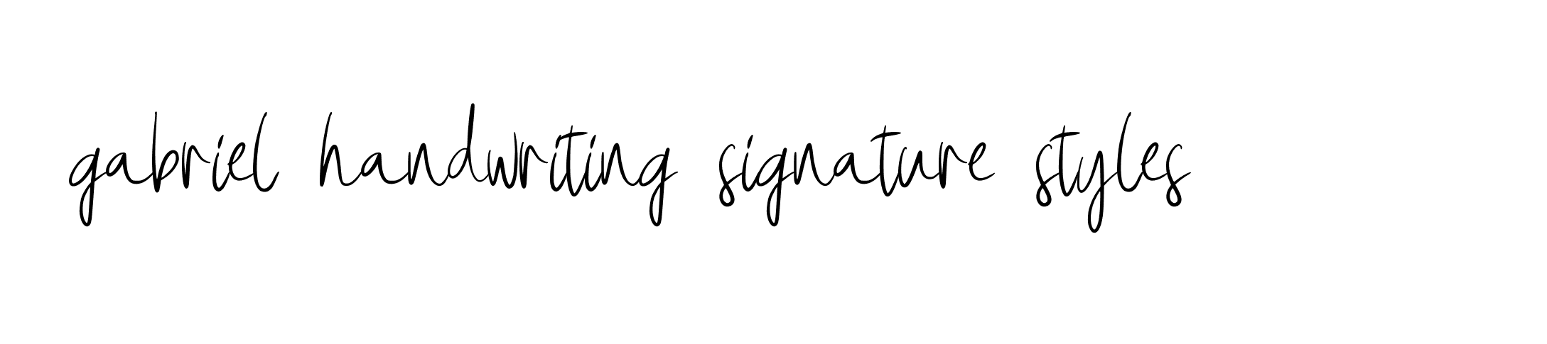 82+ Gabriel-handwriting-signature-styles Name Signature Style Ideas ...