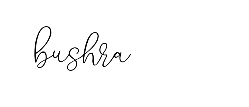 95+ Bushra Name Signature Style Ideas | Ideal Autograph