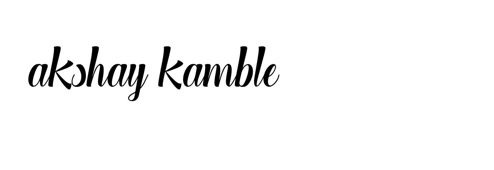 91+ Akshay-kamble- Name Signature Style Ideas | Ideal Electronic Signatures