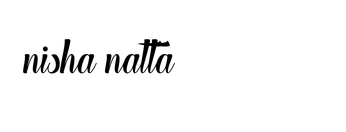 88+ Nisha-natta Name Signature Style Ideas | Good Digital Signature