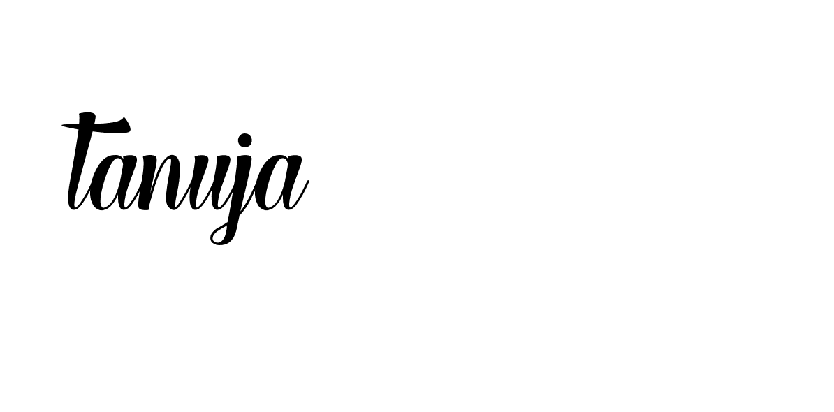 88+ Tanuja- Name Signature Style Ideas | Good Digital Signature