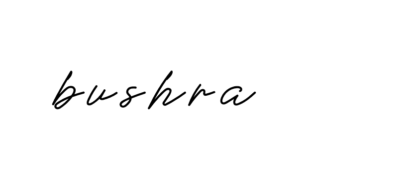 95+ Bushra- Name Signature Style Ideas | Special ESignature