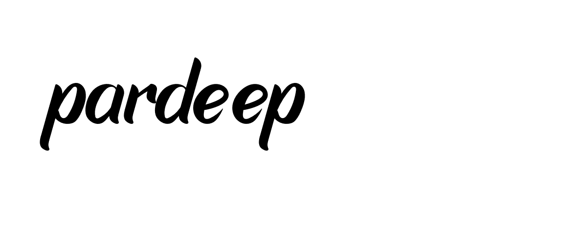 95+ Pardeep- Name Signature Style Ideas | Special ESignature