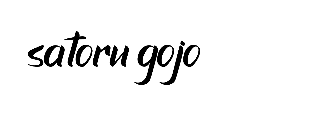82+ Satoru-gojo Name Signature Style Ideas | Great Online Autograph