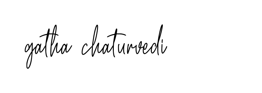 88+ Gatha-chaturvedi Name Signature Style Ideas | Amazing Autograph